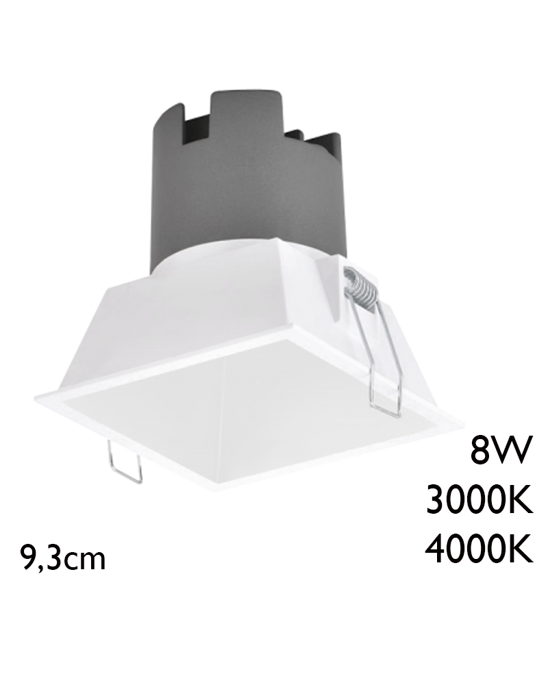 LED recessed downlight 6W 25° Grey