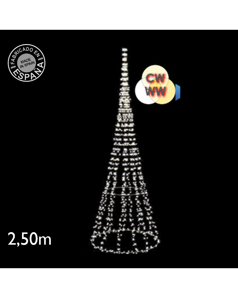 LED cone cool light or warm light flashing effect of 7.12 meters IP65 ...