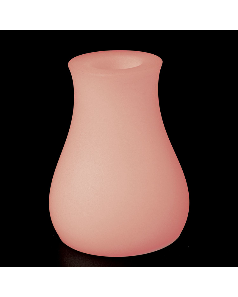 Outdoor LED vase lamp 15cm white warm light and RGB 16 colors IP65 with ...