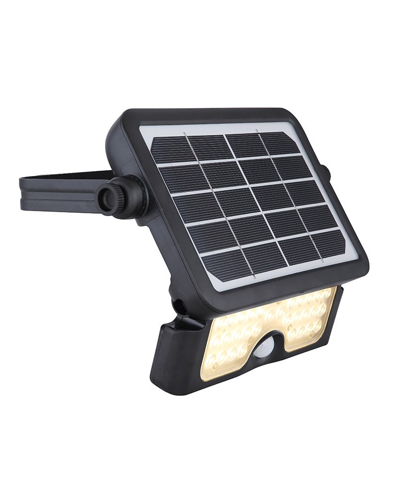 500Lm solar spotlight oscillating plate IP65 motion detector various ...