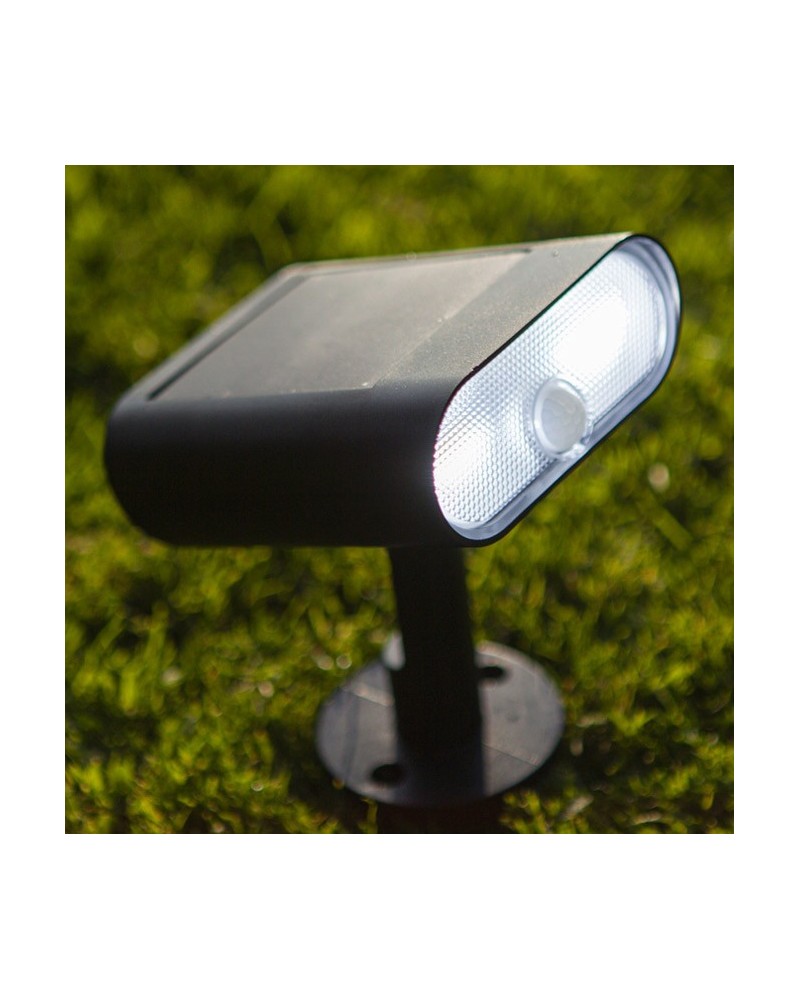 Outdoor spike SOLAR LED 7W motion sensor voice control IP44 RGB CCT ...