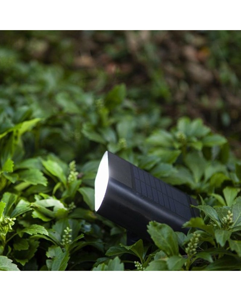 Outdoor spike SOLAR LED 7W motion sensor voice control IP44 RGB CCT ...