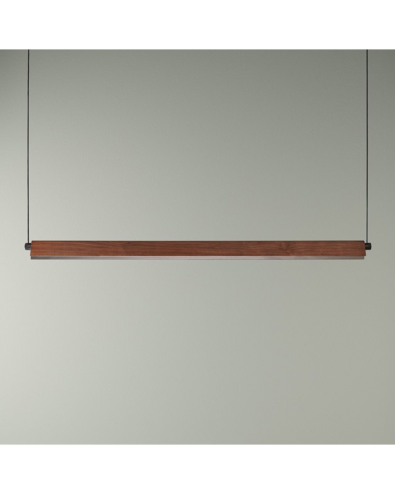 Lámpara de techo 128cm ROOF LED S130 21W de aluminio y vidrio 2700K ...