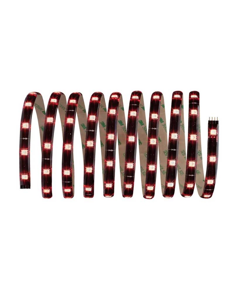 LED strip 3 meter 39 Leds per meter 17.8W 550Lm RGB with 24V transformer