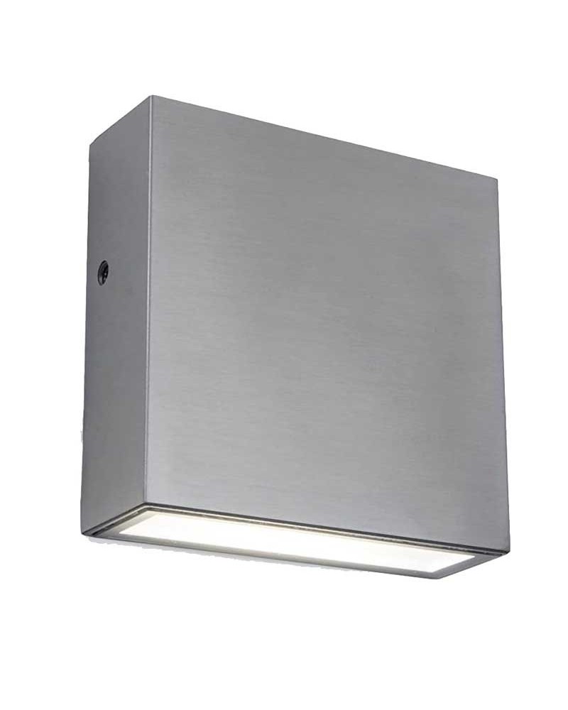 Aplique pared de exterior 11cm de acero inoxidable LED 9,5W 4000K IP54