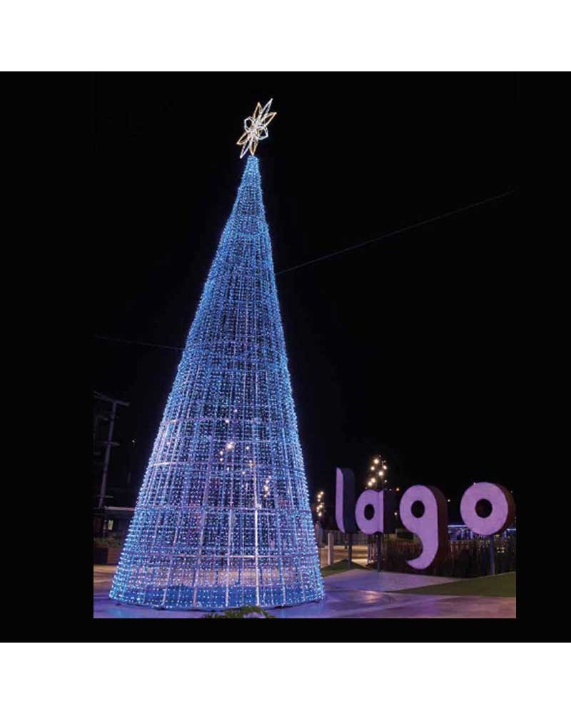 LED cone cool RGBW light 13.48 meters IP65 230V 780W