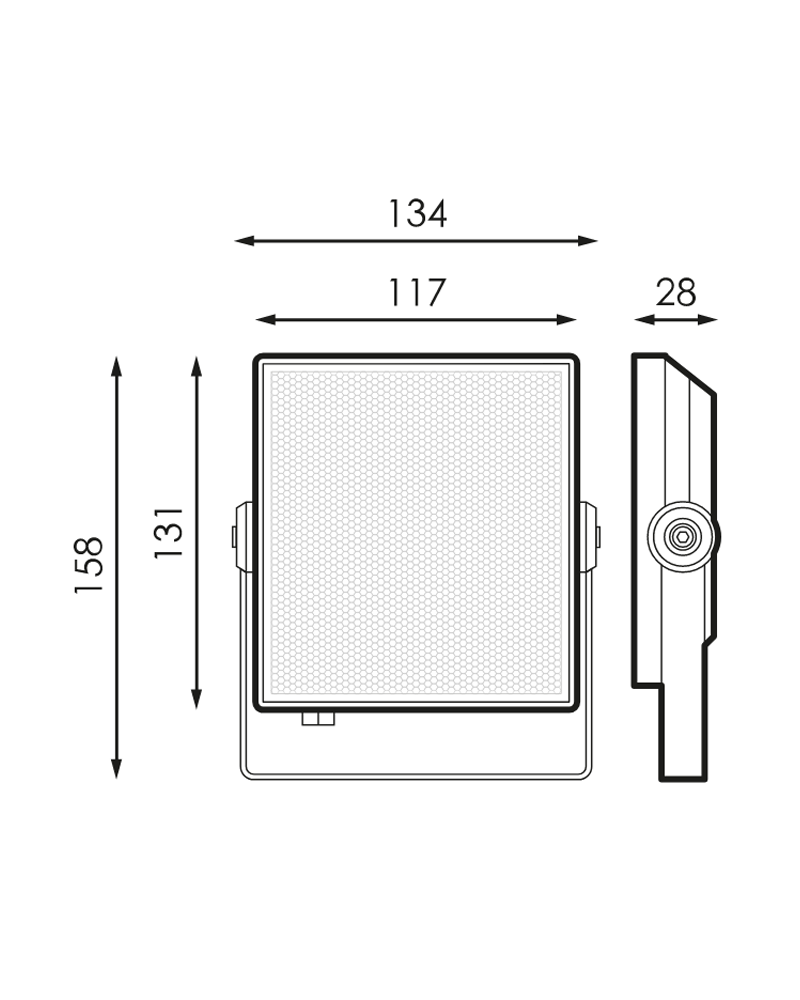 Outdoor projector 20W IP65