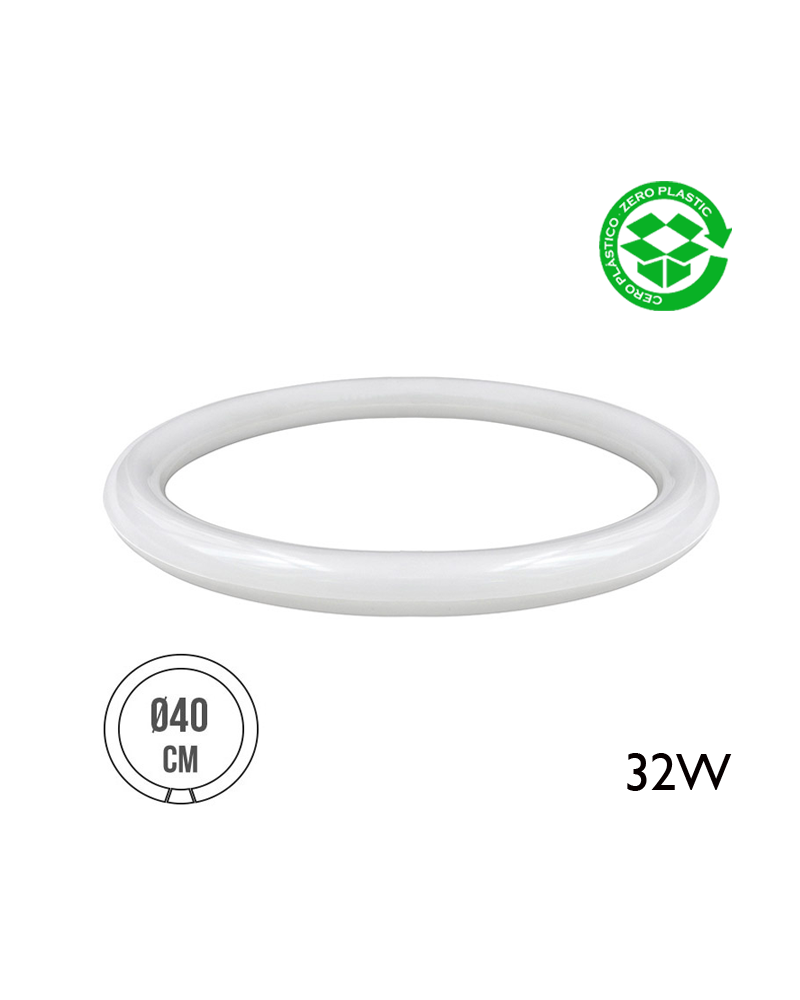 G10Q 20W 1700 Lm LED Circular Tube day light