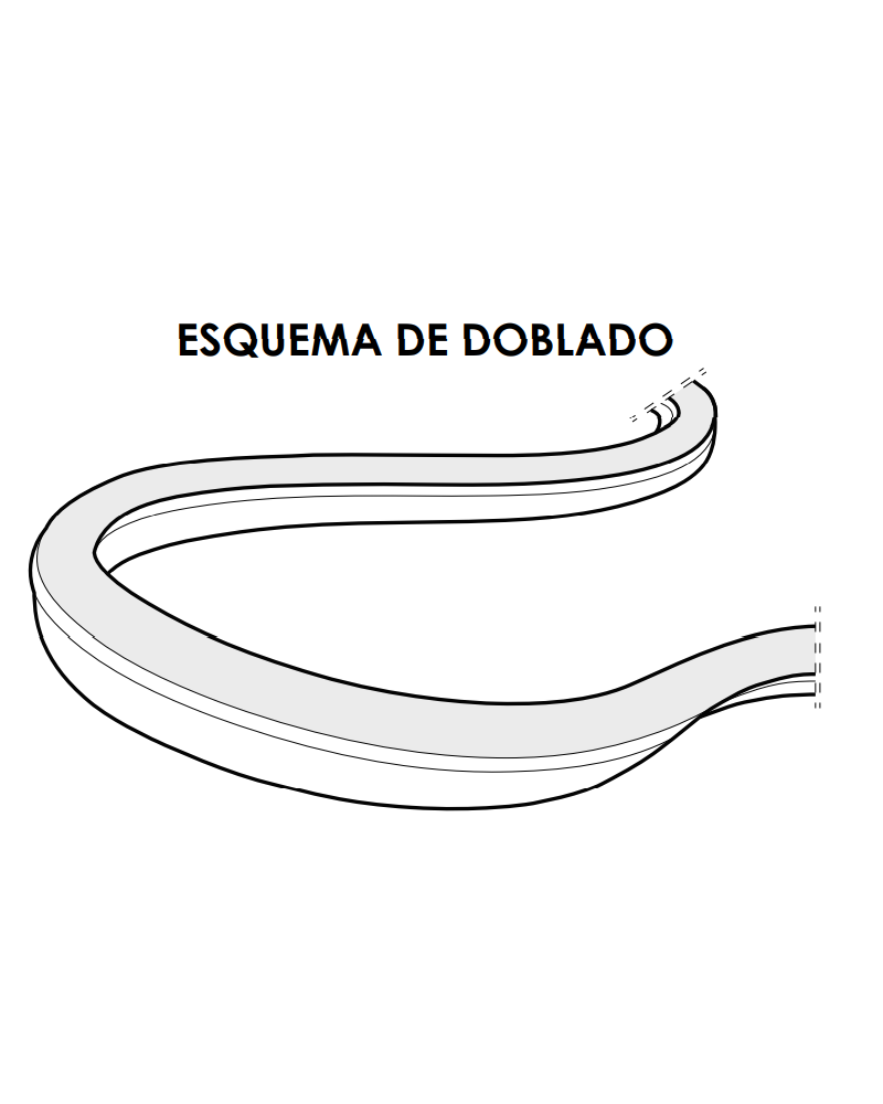 Mini Neon led tube light 50 meter, 120 leds x meter with 6.000 leds ...